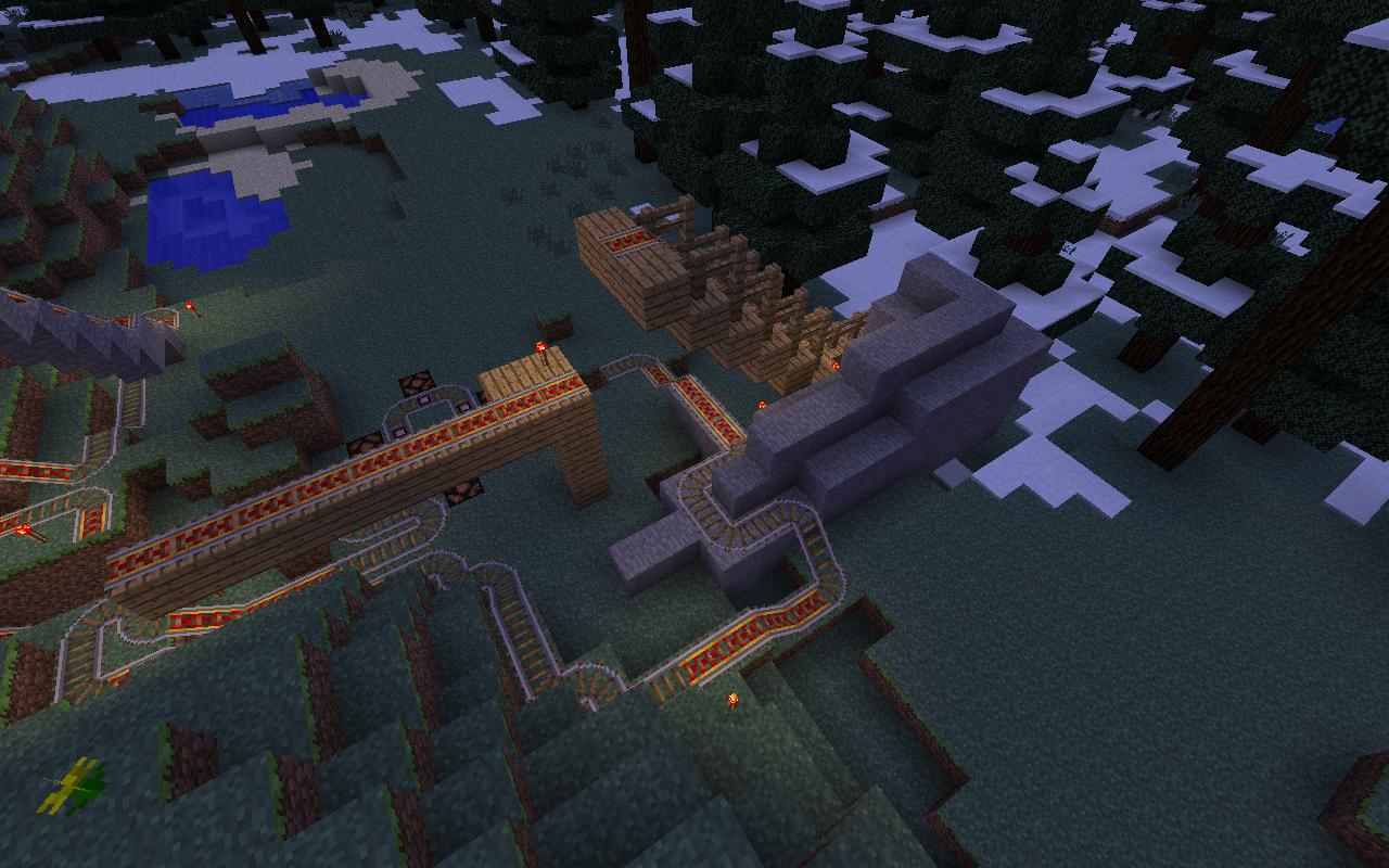 Roller Coaster by killerzjosevan Minecraft Map