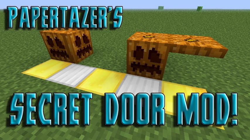 [1.6.4-A] Secret Door Mod! [Forge] Minecraft Mod