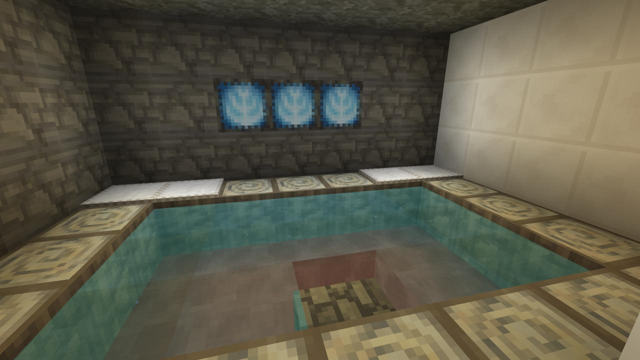 Blaze - Modern Underground Home Minecraft Map