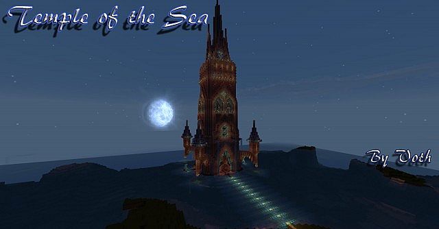 Temple of the Sea Minecraft Map