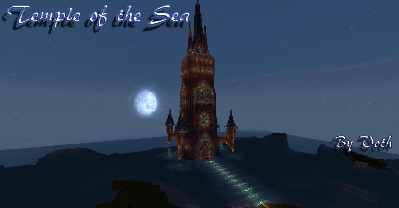 Temple of the Sea Minecraft Map
