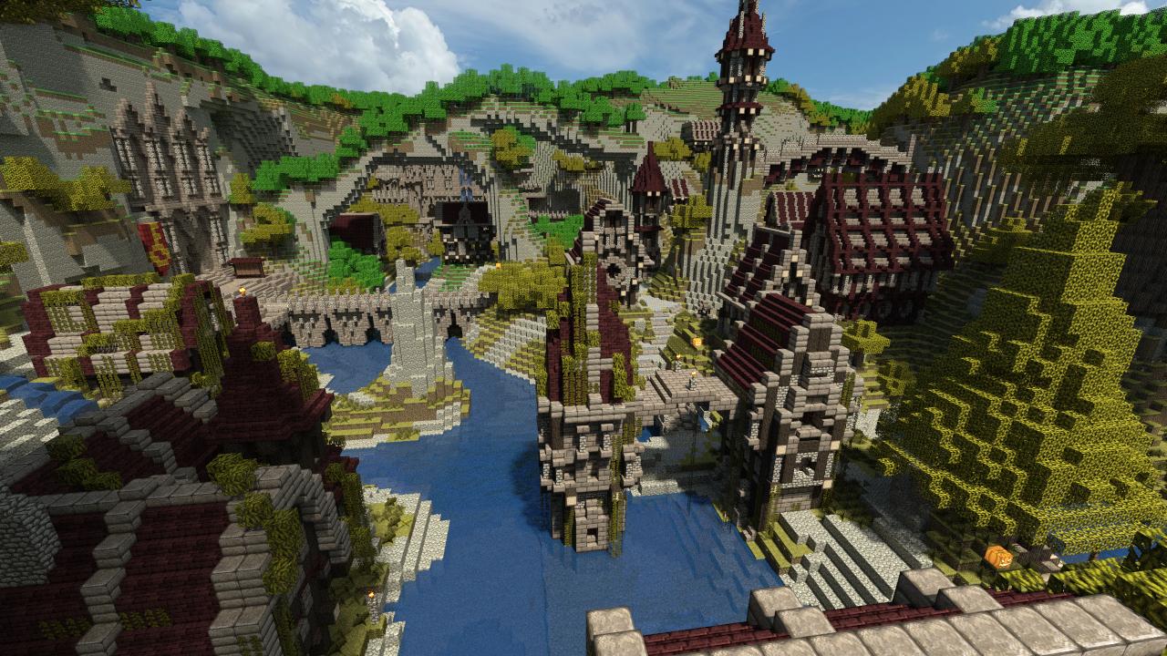 Thoröm, Dwarf Village Minecraft Map