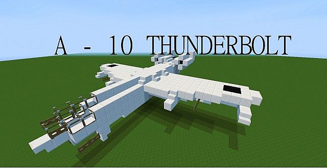 A - 10 Thunderbolt Minecraft Map