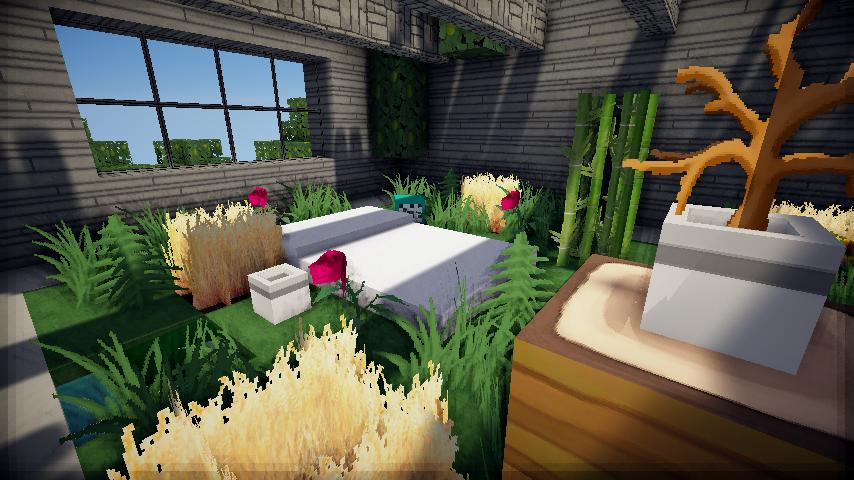 | Box | Modern Eco House Minecraft Map