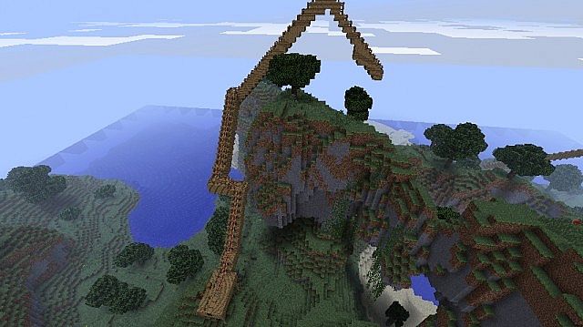 Six Flag's El Toro Minecraft Map