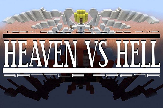 Heaven Vs Hell PVP Arena Minecraft Map