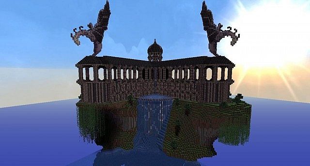 Great Hall of The Dragons Minecraft Map