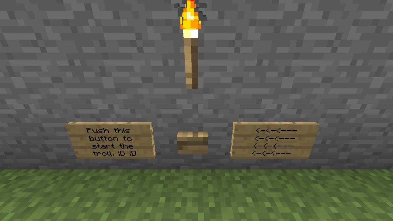 Troll Machine :D [Troll yourself with this project] Minecraft Map