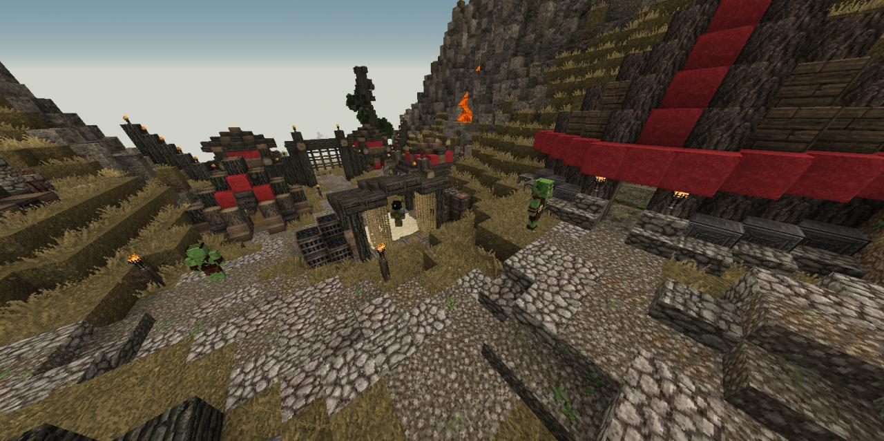 Orcish Settlement Minecraft Map