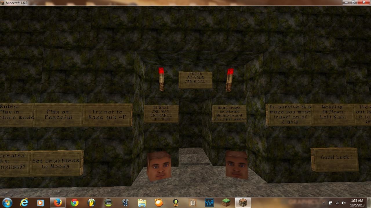 Epic Maze Minecraft Map