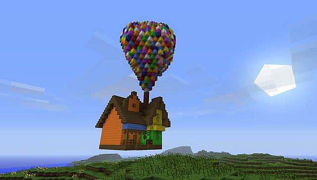 Minecraft Up House