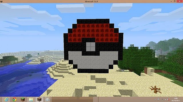 pokeball Minecraft Map