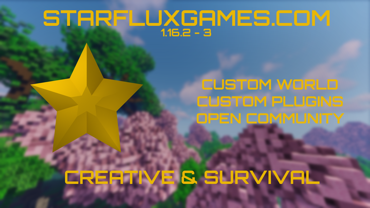 StarFluxNetwork Minecraft Server