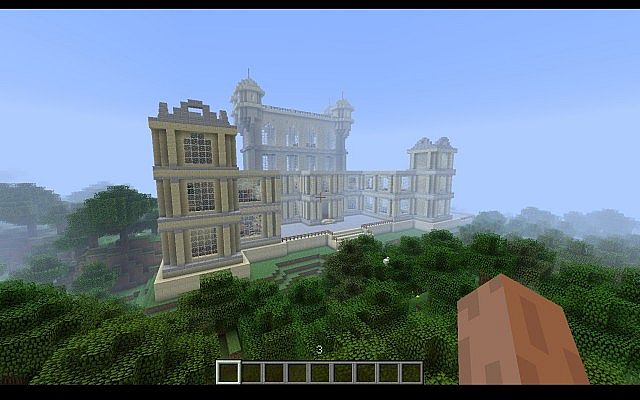 Bruce Wayne Manor Minecraft Map