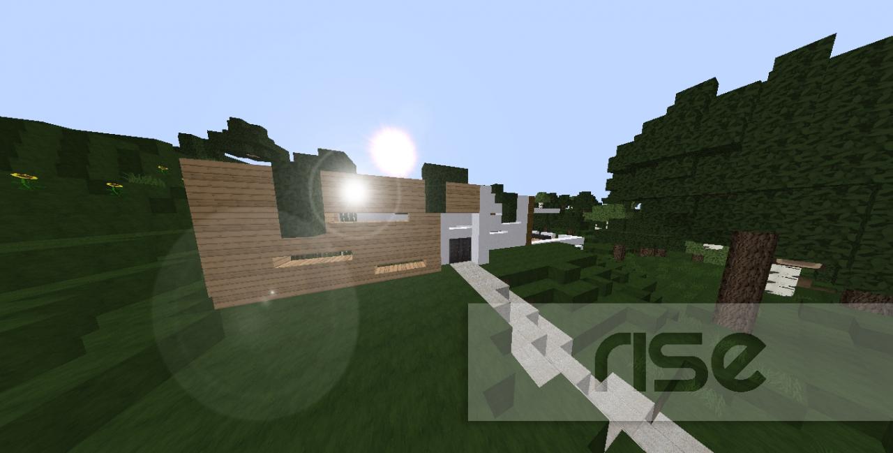 Rise - Modern House Minecraft Map