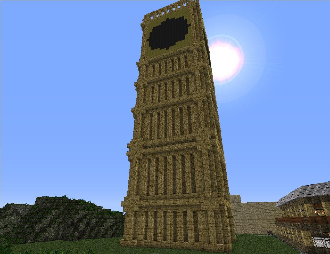 Big Ben [Elisabeth Tower] Survival Minecraft Map