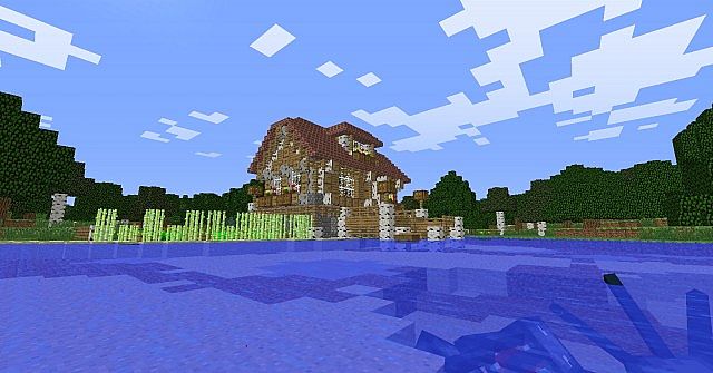Rural Cabin on the lake Minecraft Map