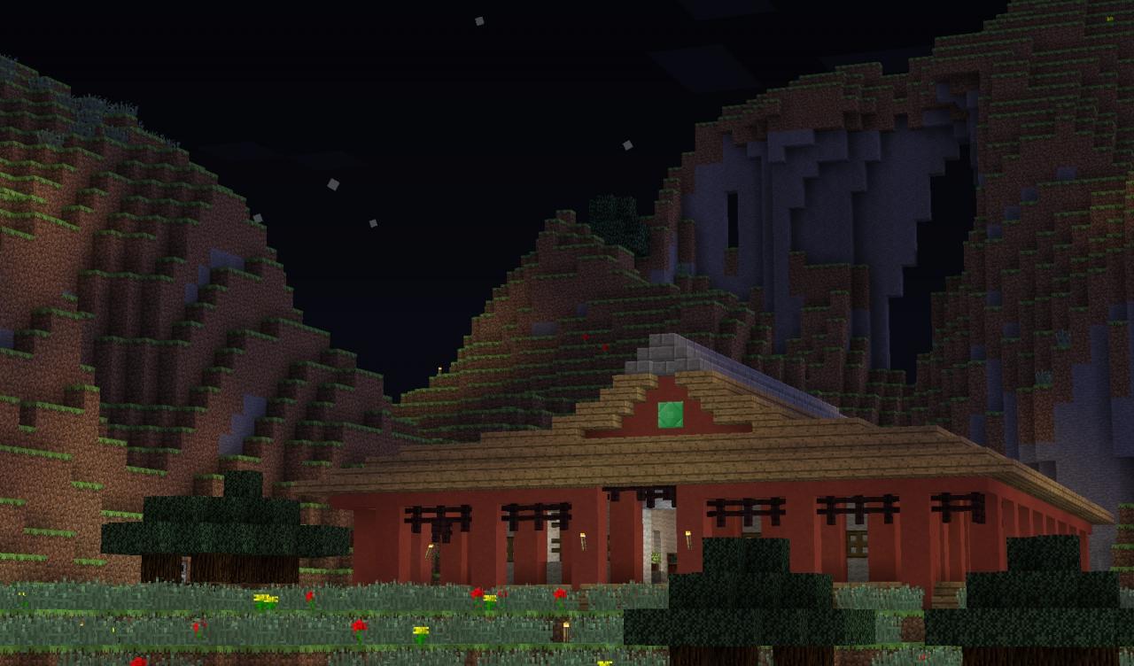 Japanese Tea House Minecraft Map