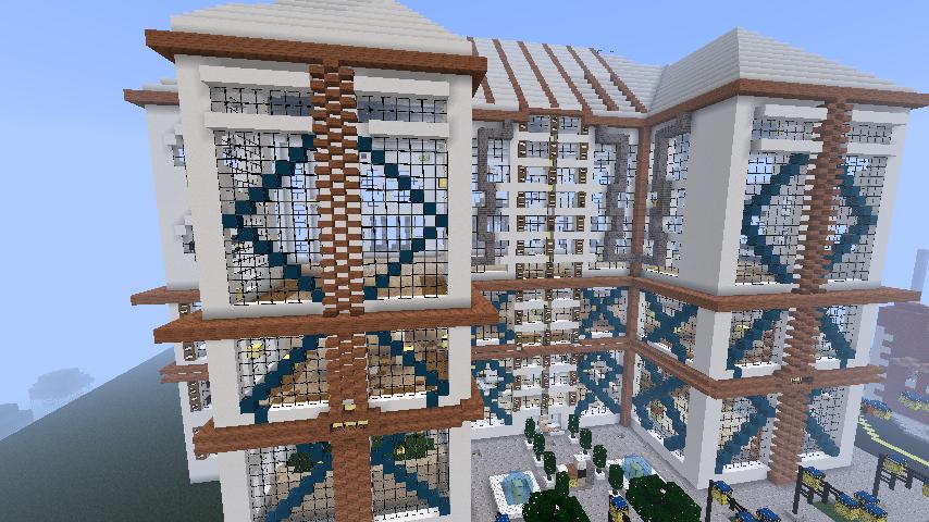 Small town,Pier and Bridge Minecraft Map