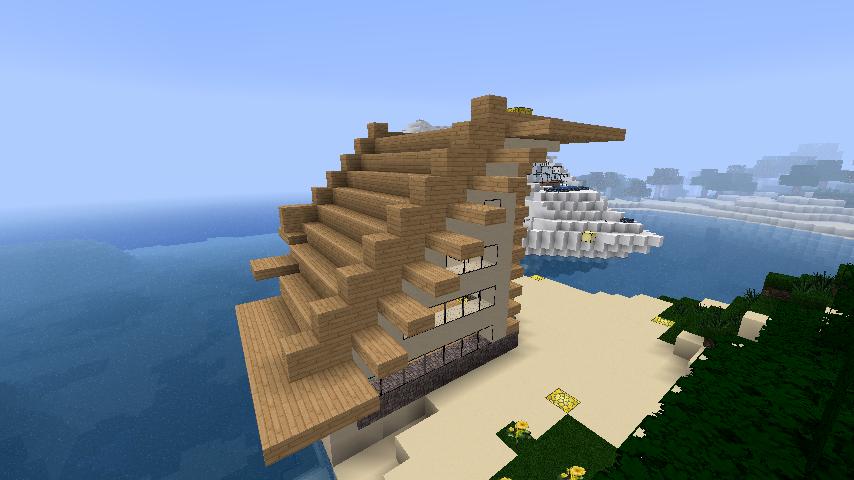 Small town,Pier and Bridge Minecraft Map