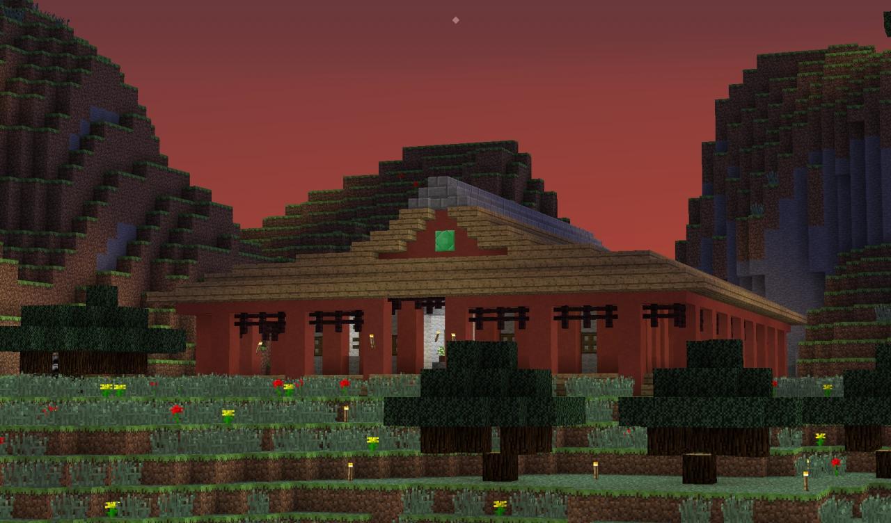 Japanese Tea House Minecraft Map