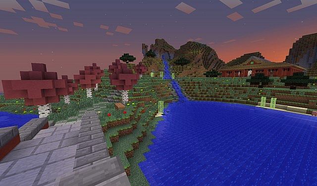 Japanese Tea House Minecraft Map