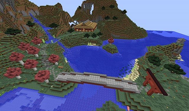 Japanese Tea House Minecraft Map