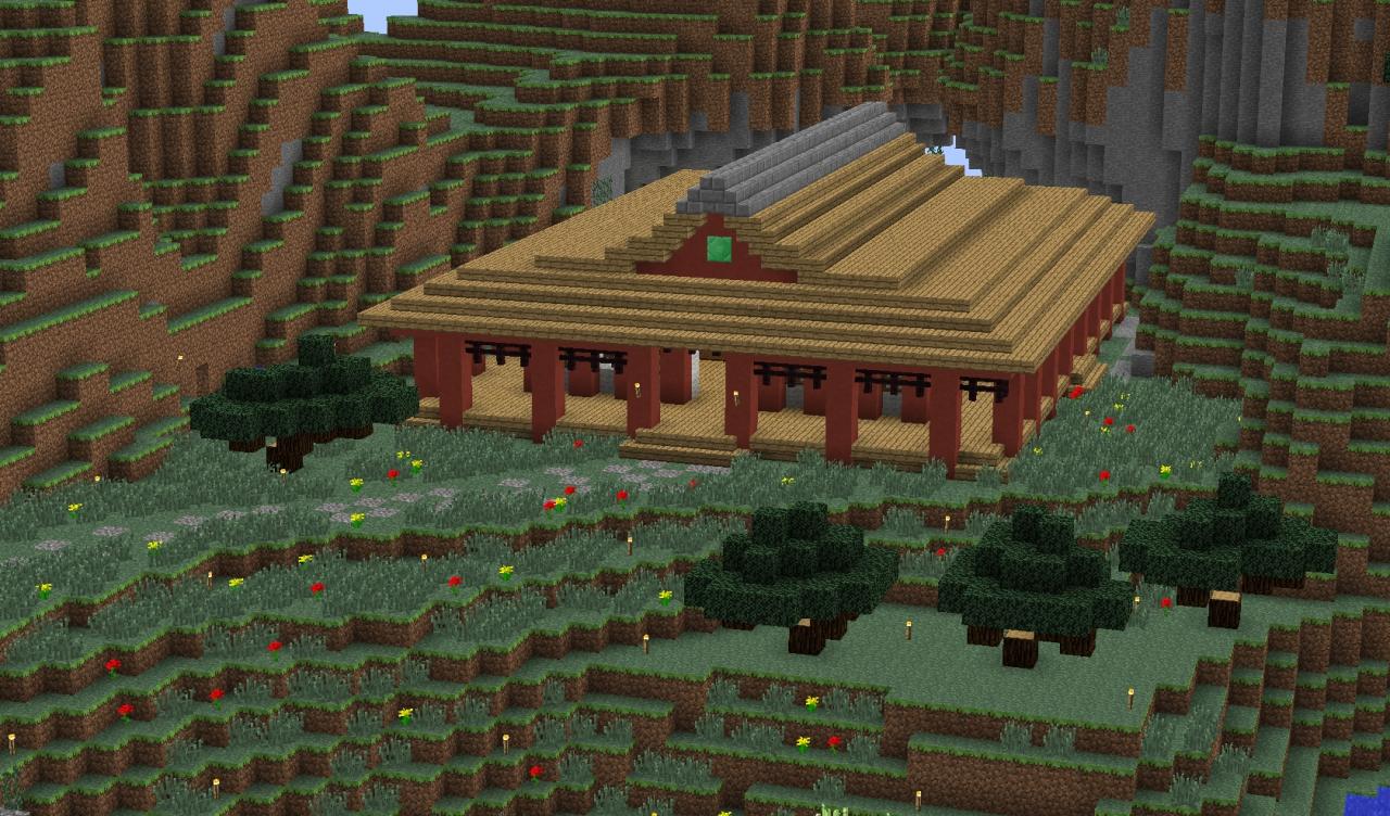 Japanese Tea House Minecraft Map