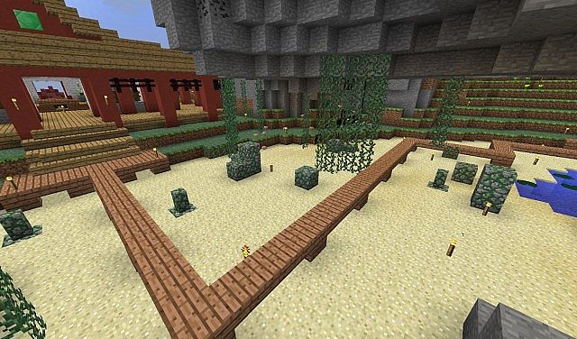Japanese Tea House Minecraft Map