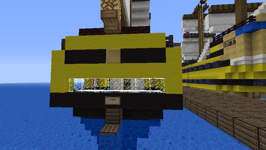 HMS Surprise Minecraft Map