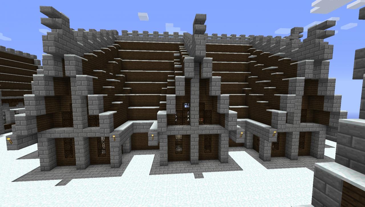 Nordic town Minecraft Map