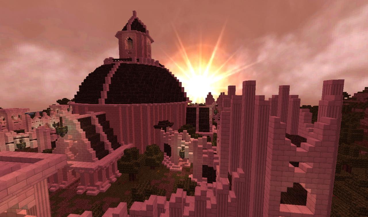 Elven Sanctuary - Server Spawn Minecraft Map