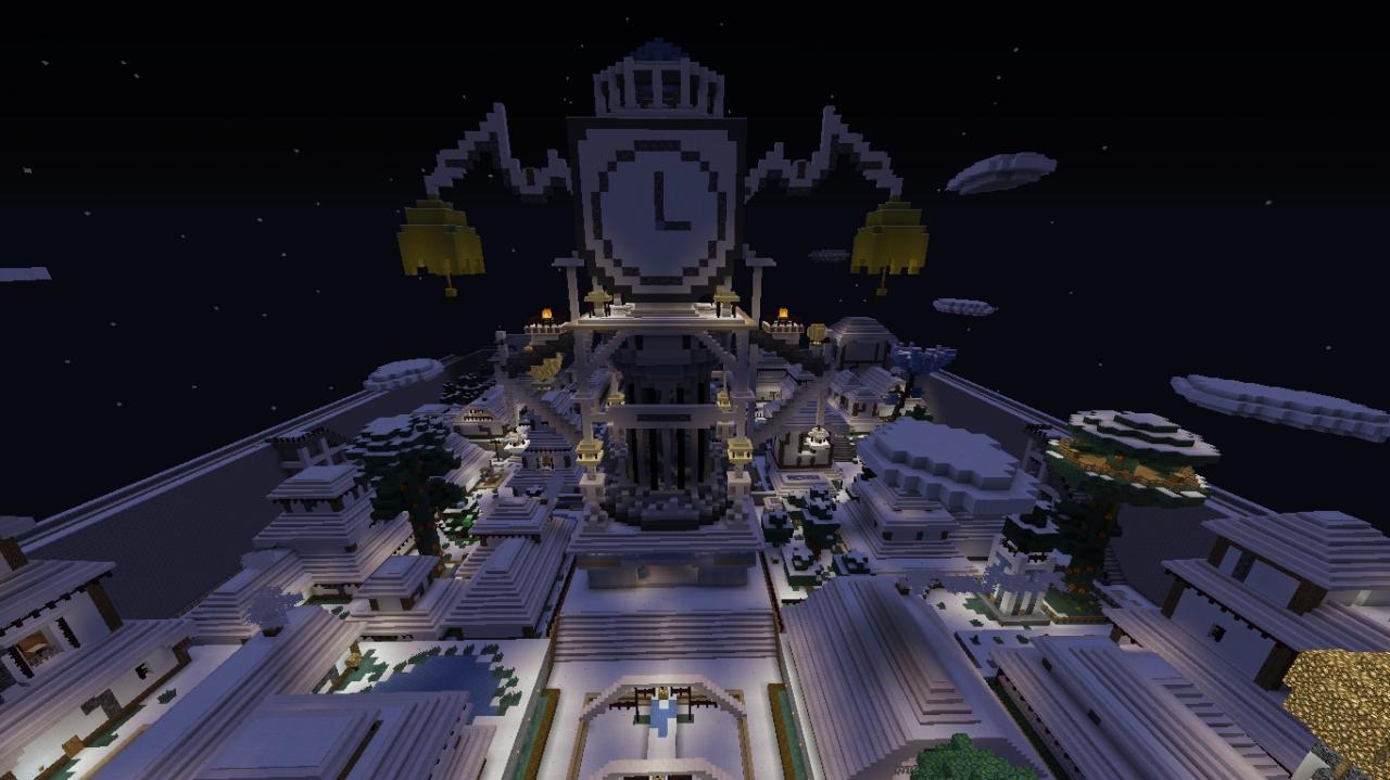 Sky defender Minecraft Map