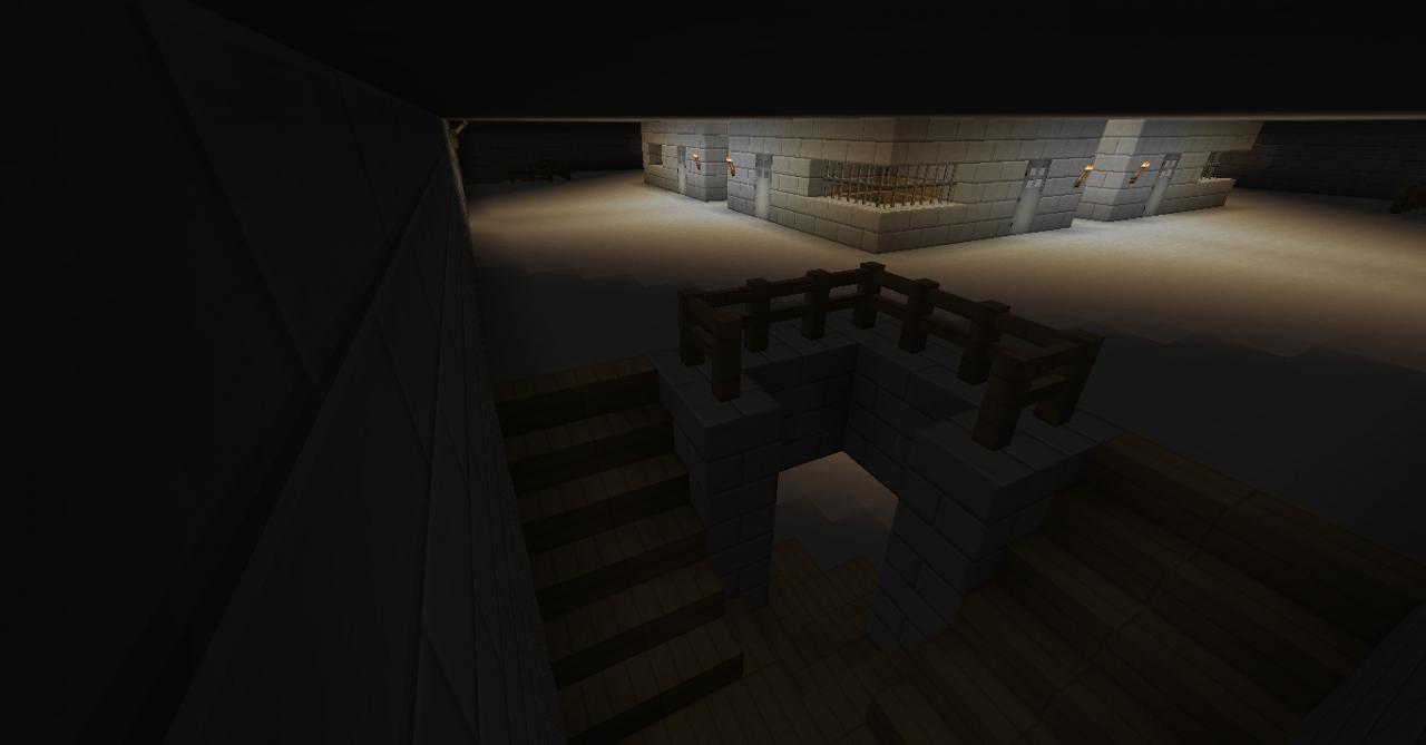 Underwater Prison (240 cells) Minecraft Map