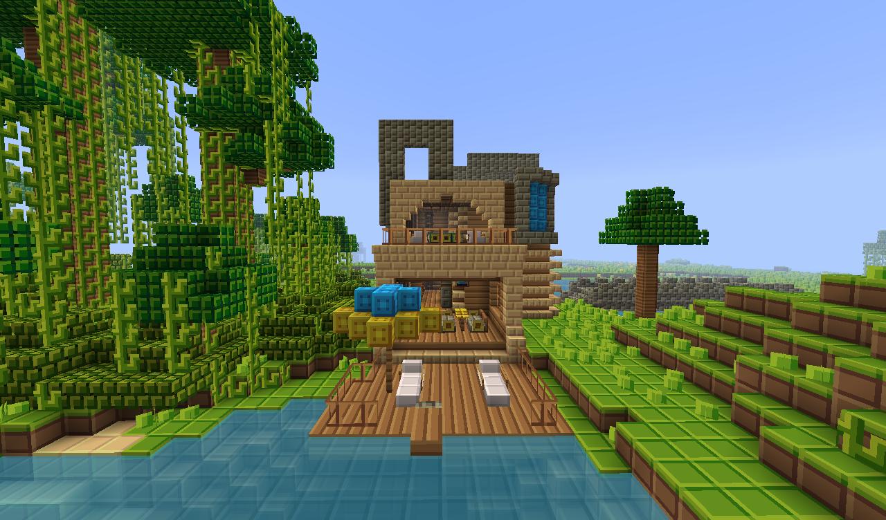 Lagoon (My First Build) Minecraft Map