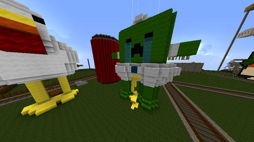 Crying Baby Creeper Minecraft Map