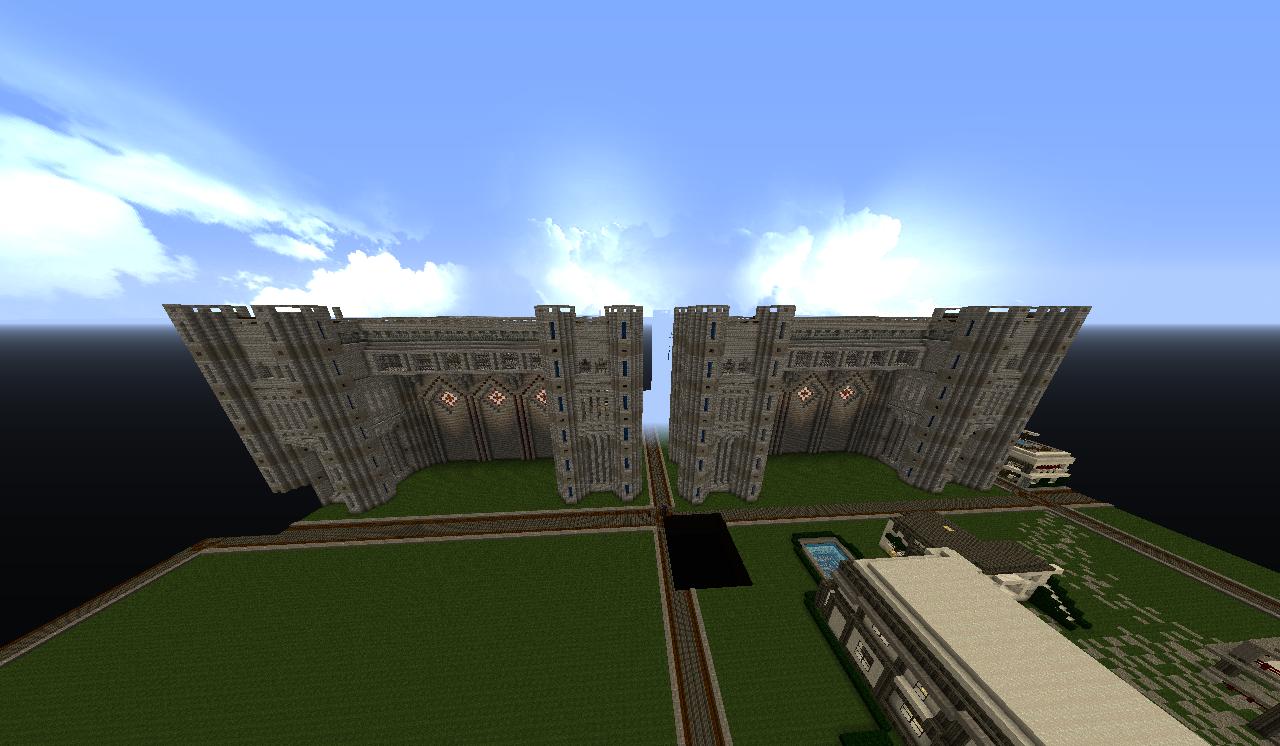 Huge Castle Spawn Minecraft Map
