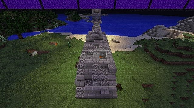 World's Largest Nether Portal Minecraft Map