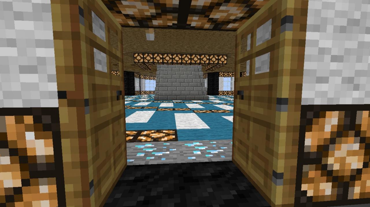 Funky shaped House Minecraft Map