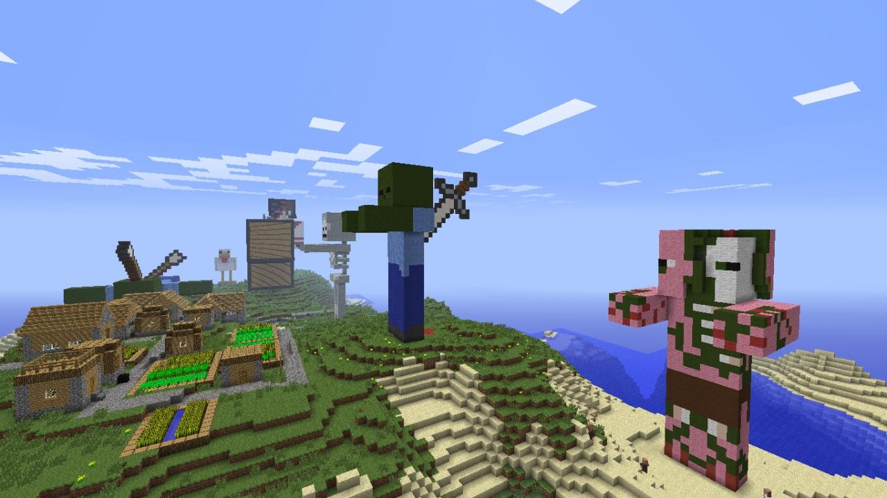 Island of Statues Minecraft Map