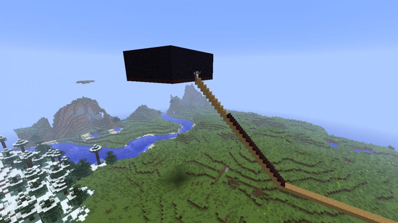 The air village Minecraft Map