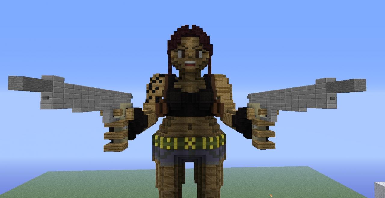 Revy Statue Minecraft Map