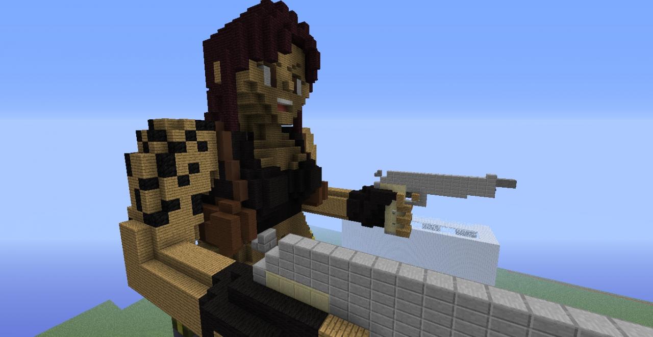 Revy Statue Minecraft Map