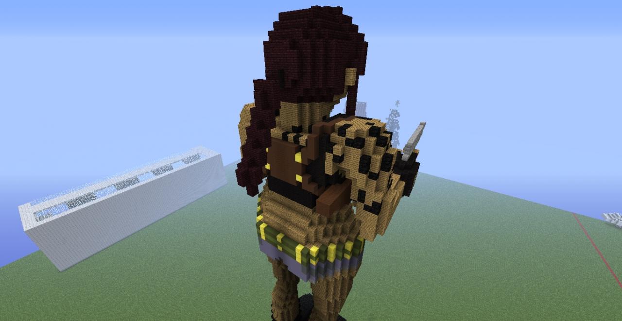 Revy Statue Minecraft Map
