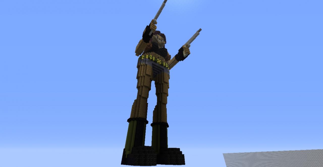 Revy Statue Minecraft Map