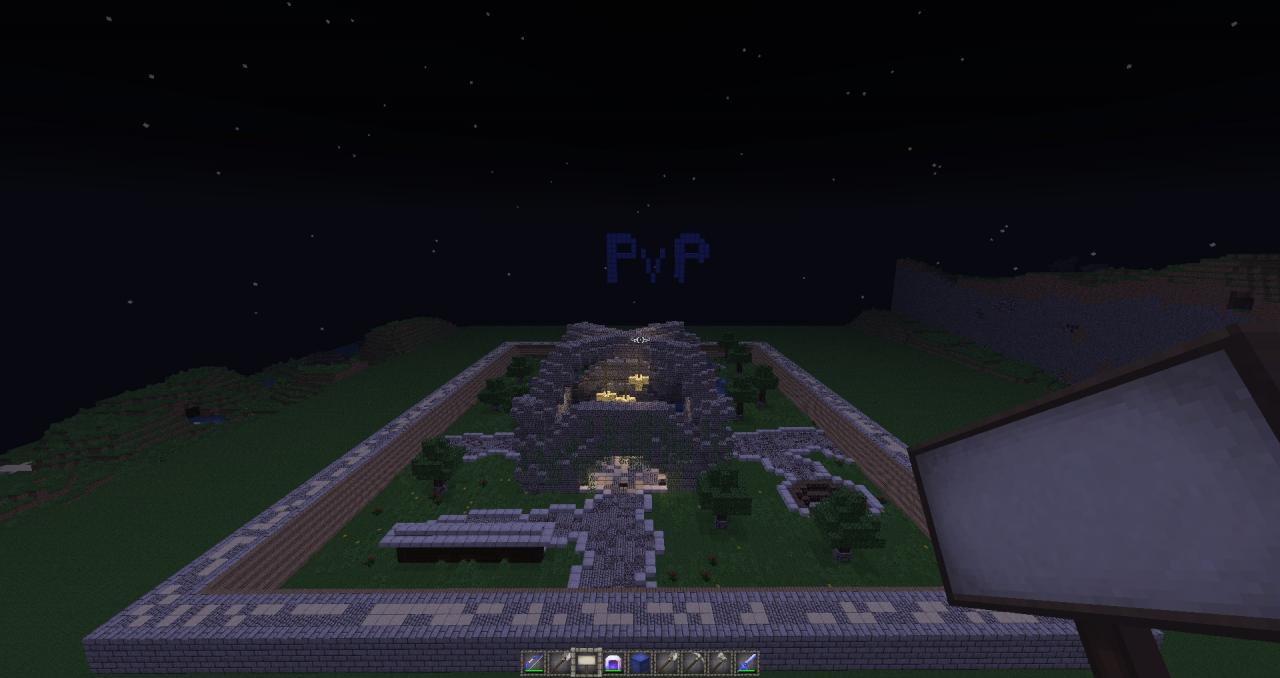 Small PvP Server Spawn Minecraft Map