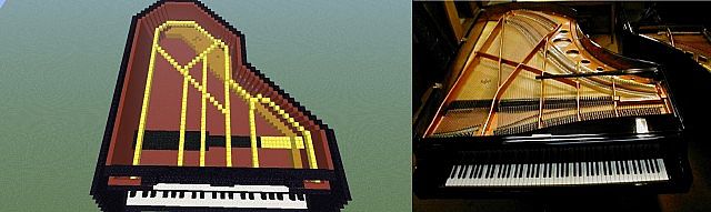 Music Instruments (and anything else to do with music) Minecraft Map