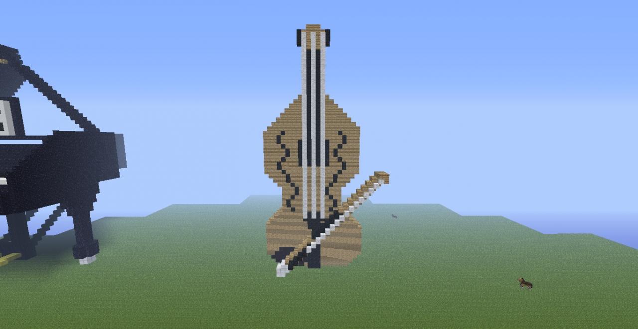 Music Instruments (and anything else to do with music) Minecraft Map