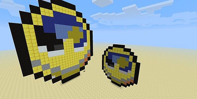 Clock art Minecraft Map