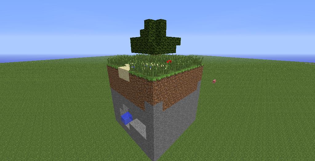 Giant Piston Minecraft Map